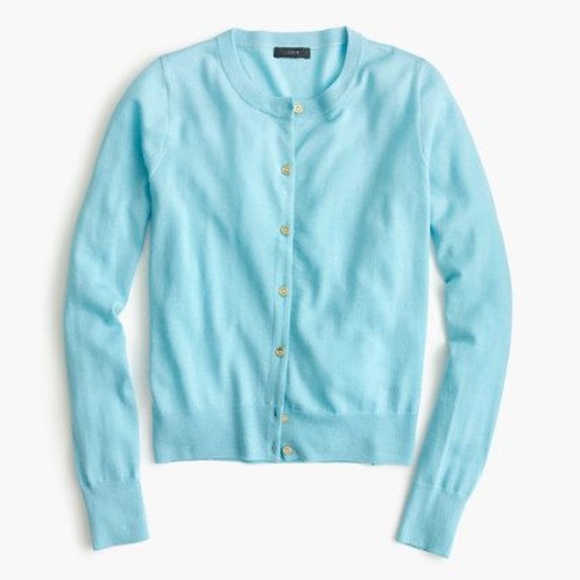 J. Crew | Sweaters | Jcrew Jackie Cardigan Sky Blue | Poshmark